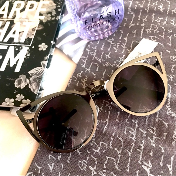 Accessories | New Gunmetal Cat Eye Sunnies | Poshmark